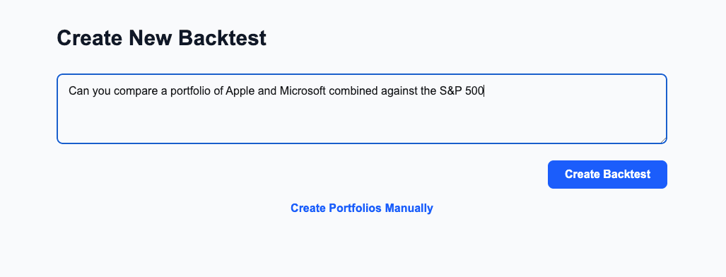 Portfolio Backtest - The #1 AI-Powered Portfolio Backtesting Tool